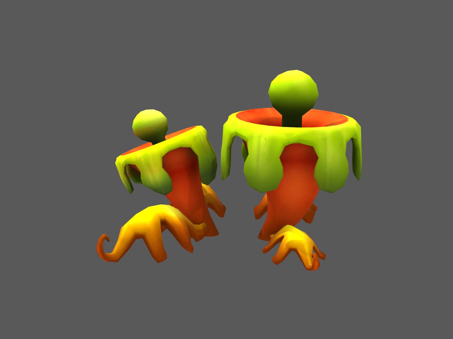 Alien Plant Model - TurboSquid 1520400