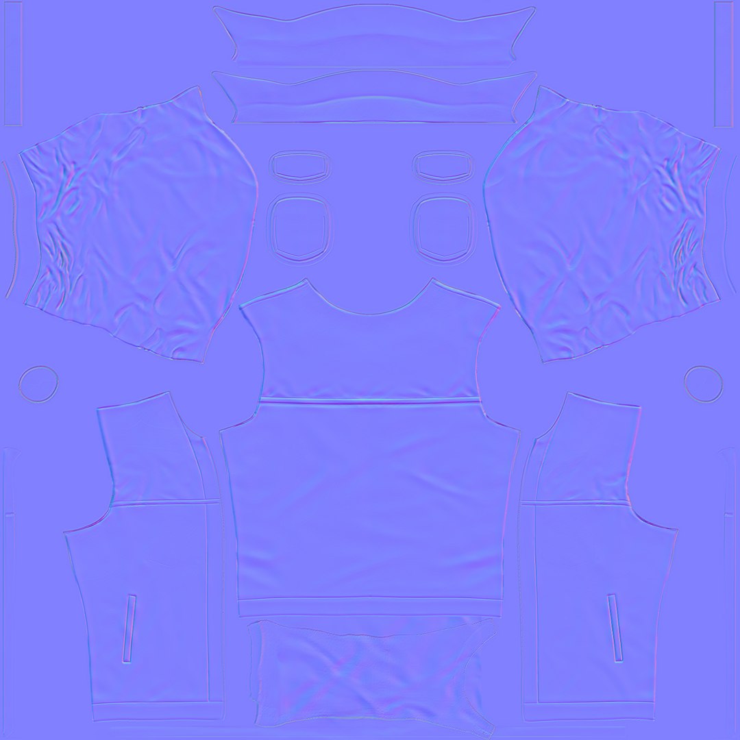 3D model Men Open Front Denim Jacket With TShirt - TurboSquid 2074386