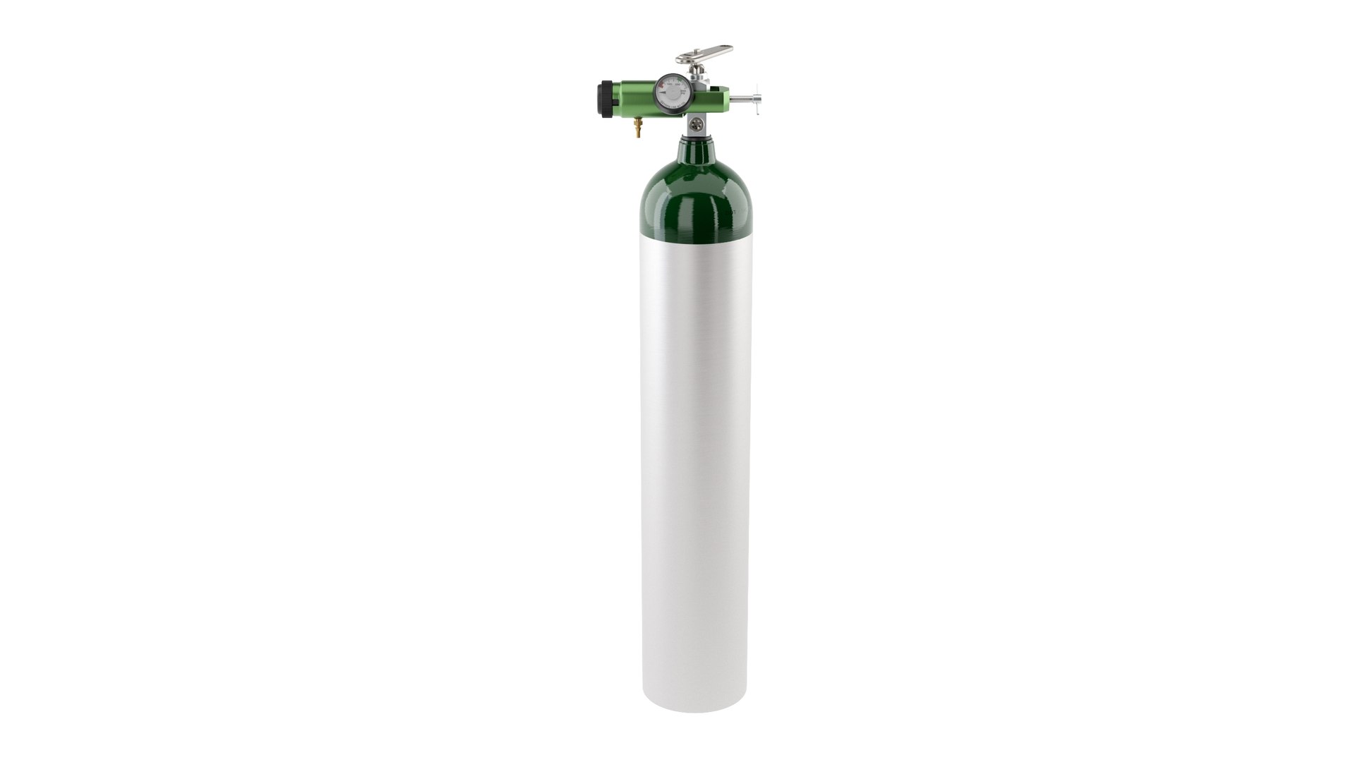 3D Model Oxygen Cylinder Tank - TurboSquid 2340611