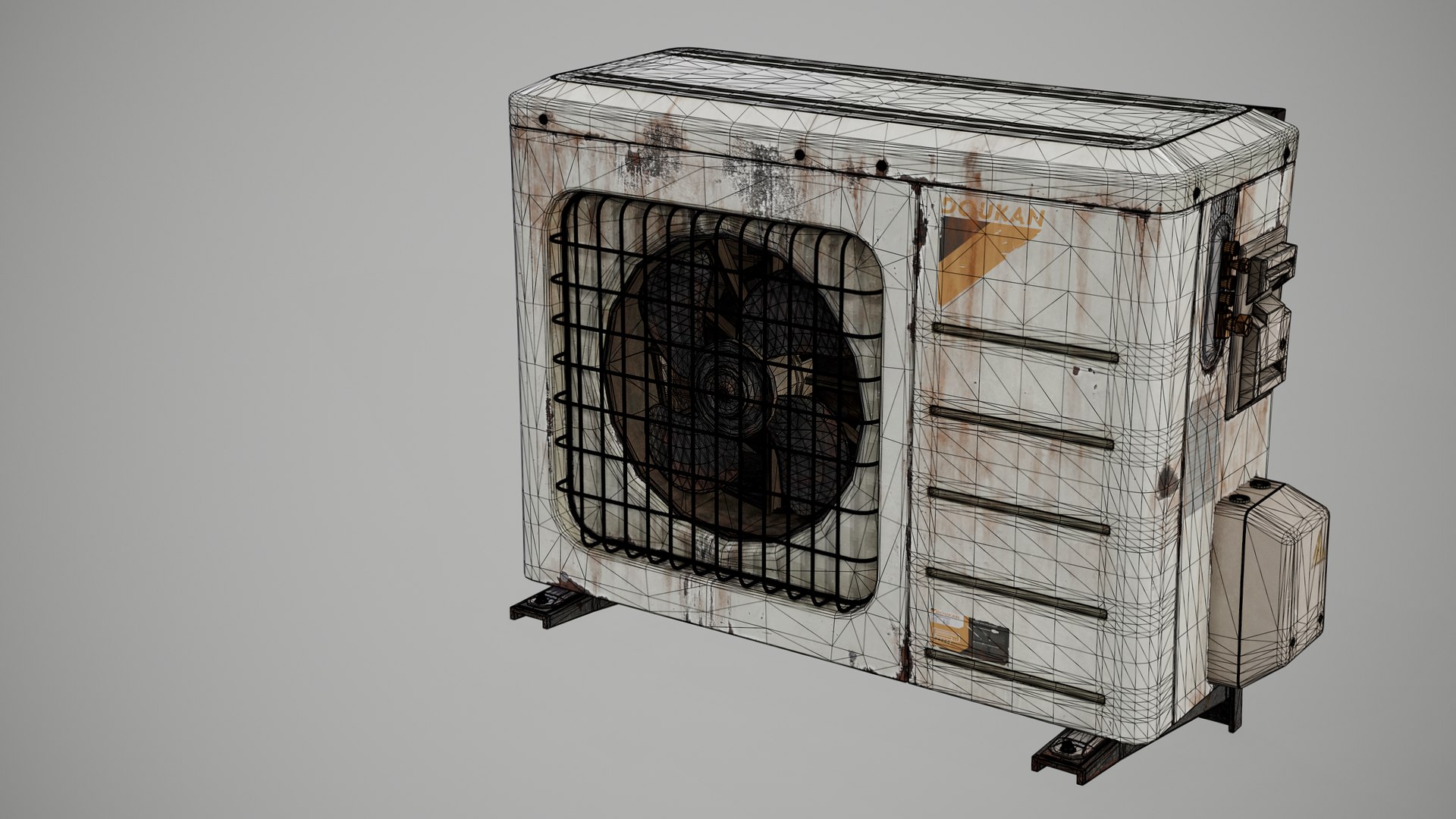 3D model Air Conditioner Outdoor Unit - TurboSquid 1722179