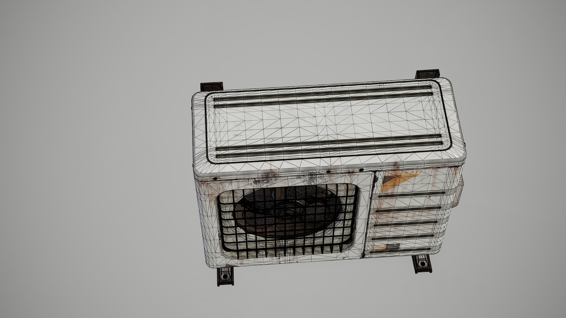 3D model Air Conditioner Outdoor Unit - TurboSquid 1722179