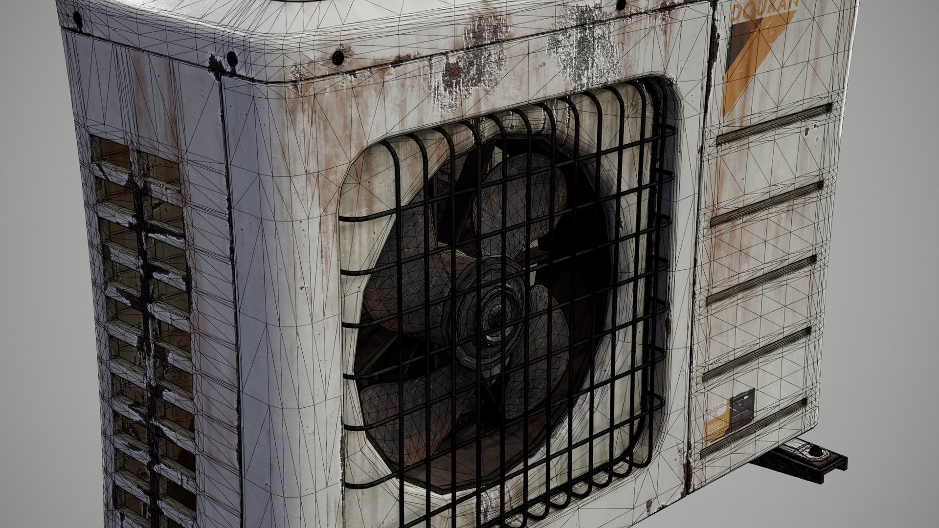 3D model Air Conditioner Outdoor Unit - TurboSquid 1722179