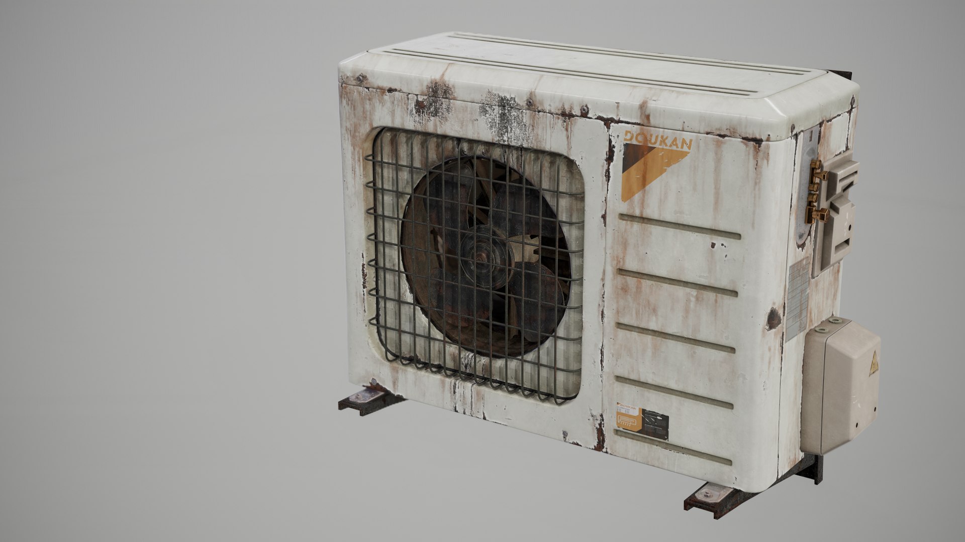 3D model Air Conditioner Outdoor Unit - TurboSquid 1722179