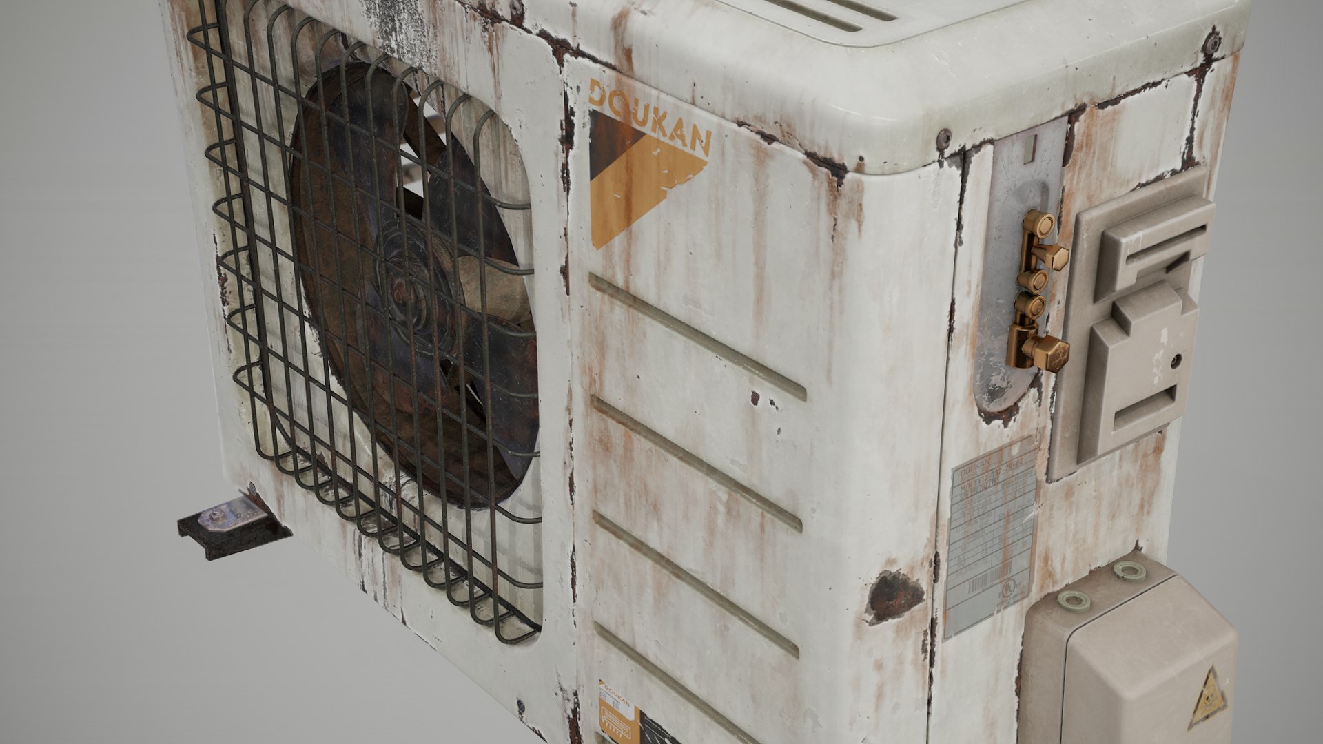 3D model Air Conditioner Outdoor Unit - TurboSquid 1722179