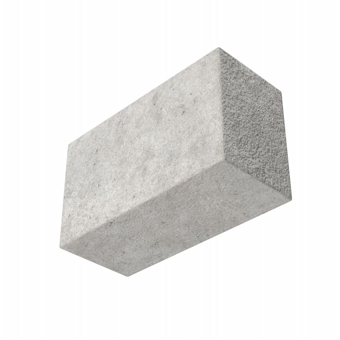 Concrete Block 3D Model - TurboSquid 2140935