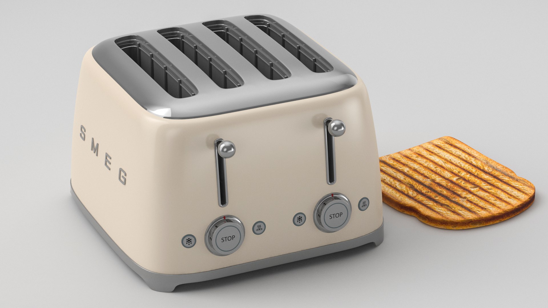 Toaster 02 3D - TurboSquid 1980743