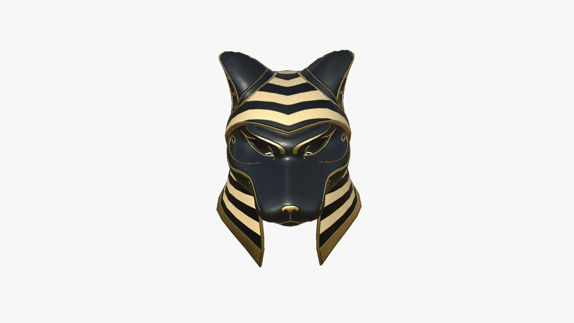 Bastet Mask A01 - Egyptian Gods Character Clothing Model - TurboSquid ...