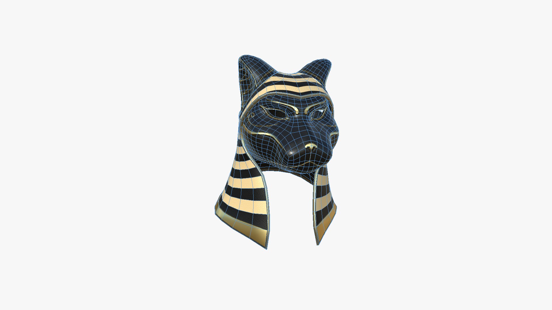 Bastet Mask A01 - Egyptian Gods Character Clothing Model - TurboSquid ...