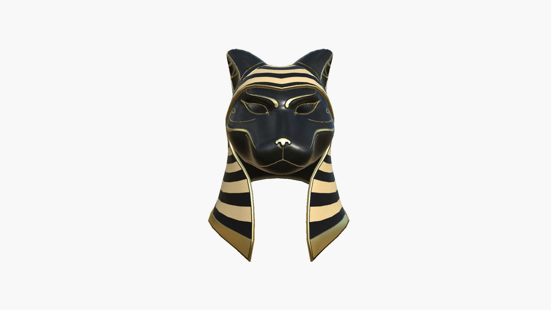 Bastet Mask A01 - Egyptian Gods Character Clothing Model - TurboSquid ...