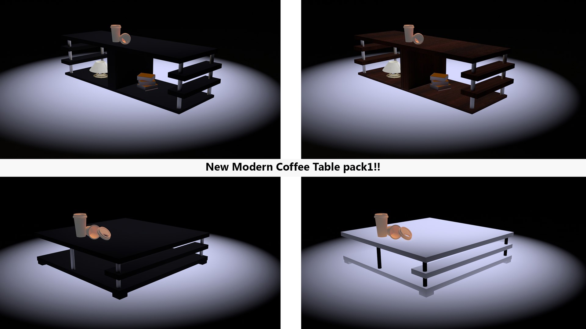 3d new tables model