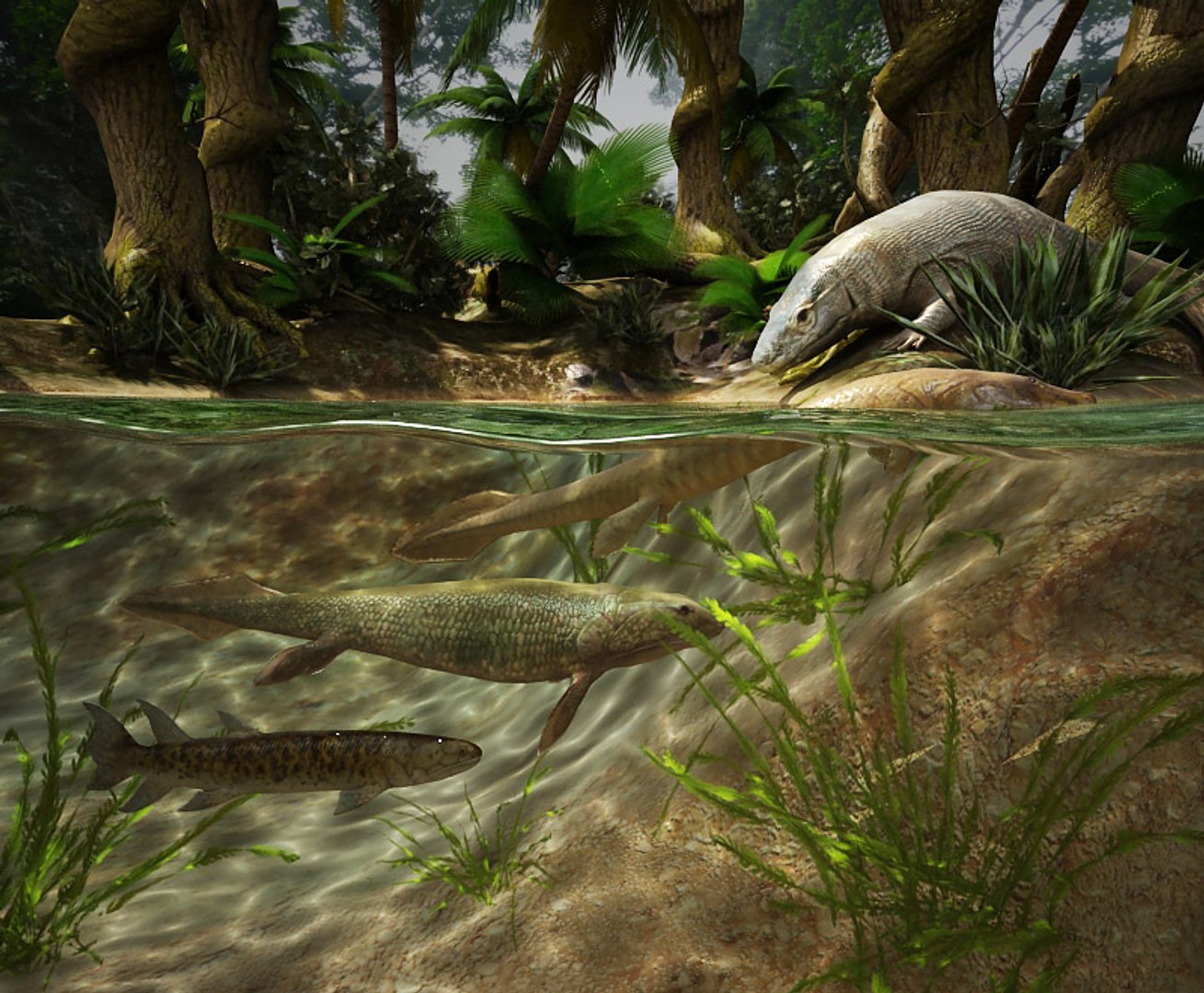 Evolution Scene 3d Model