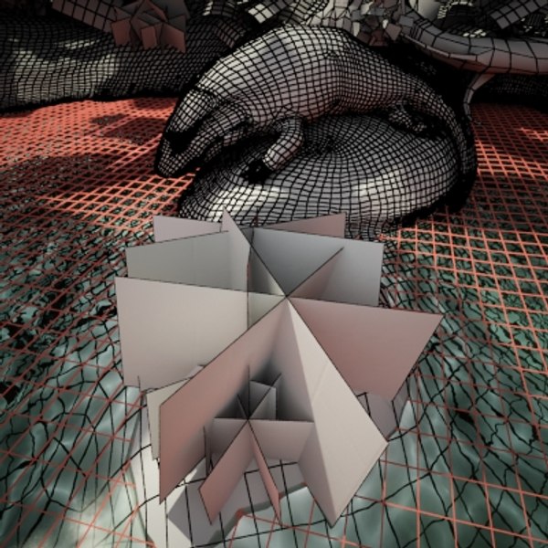 evolution scene 3d model