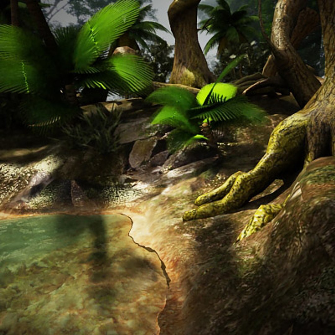 Evolution Scene 3d Model