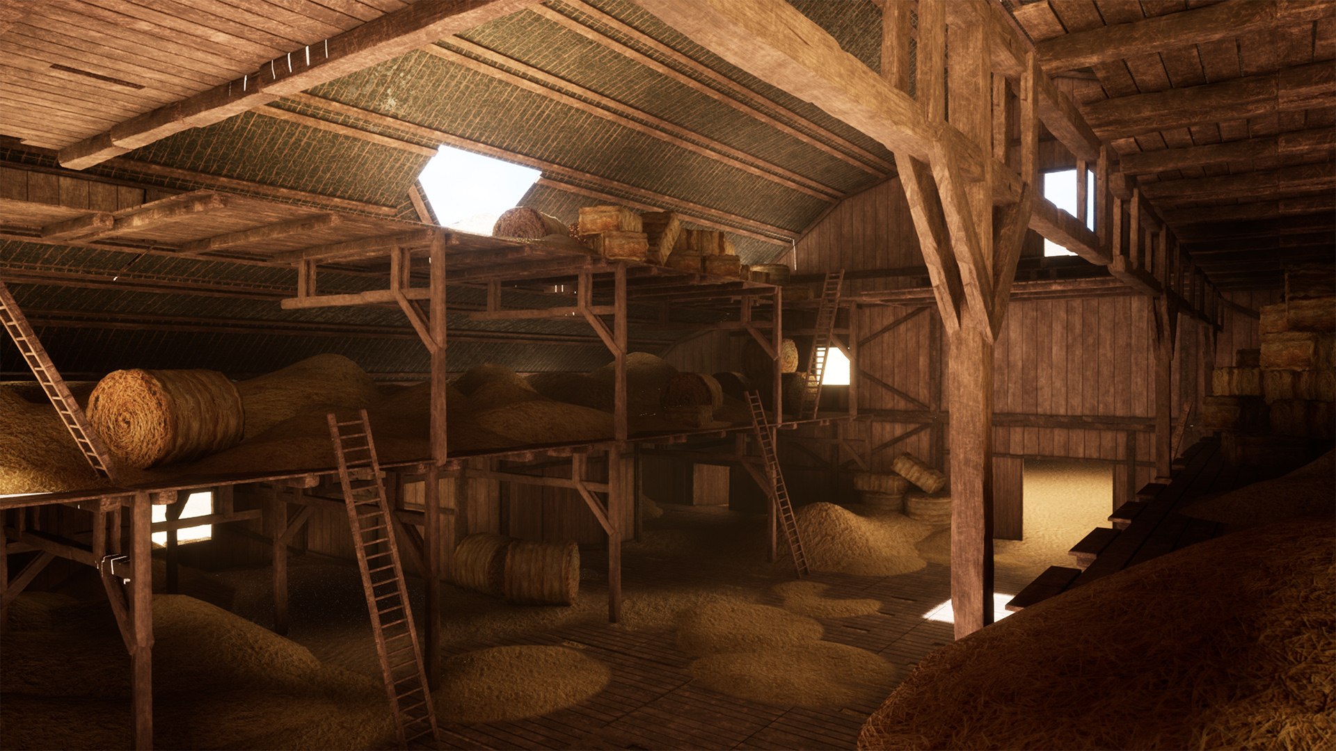 Modular Western Barn 30 Assets 3D - TurboSquid 2193012