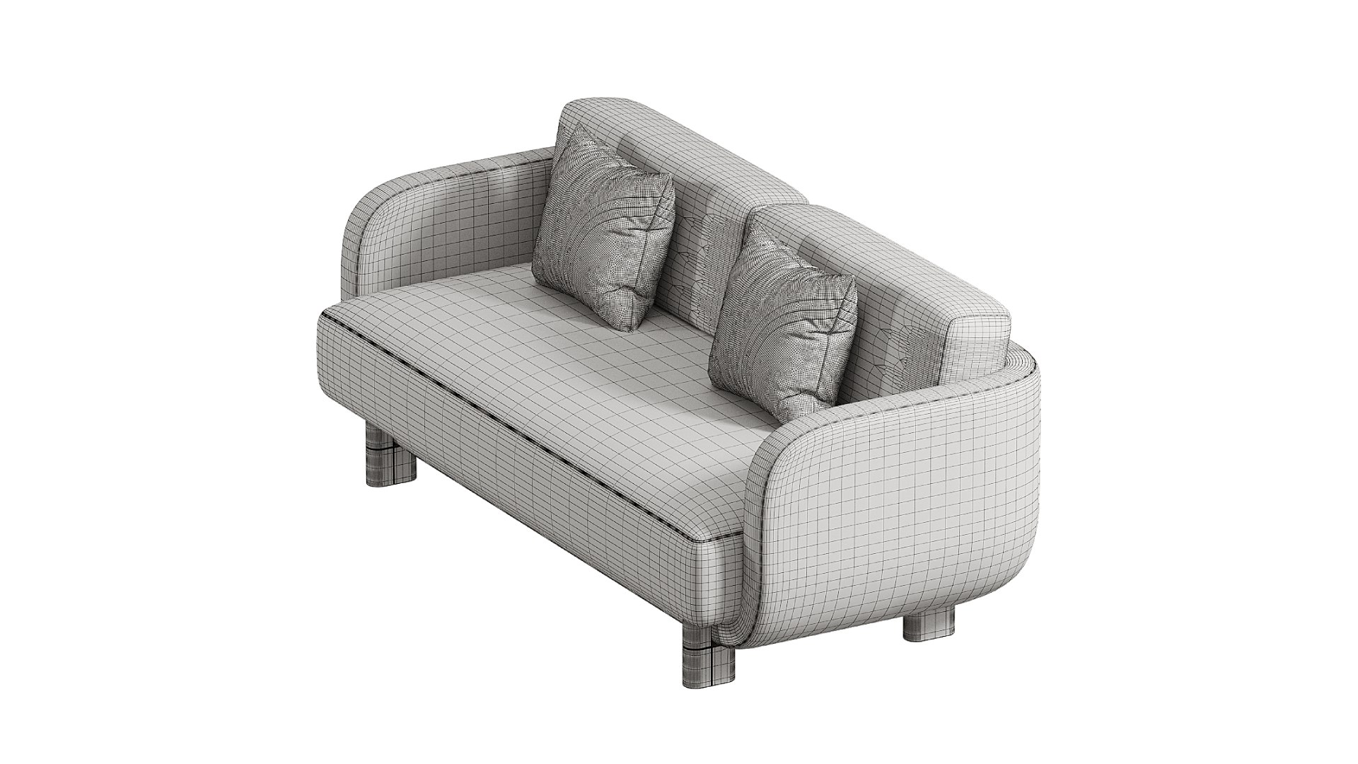 3D Kayli Sofa - TurboSquid 2200321