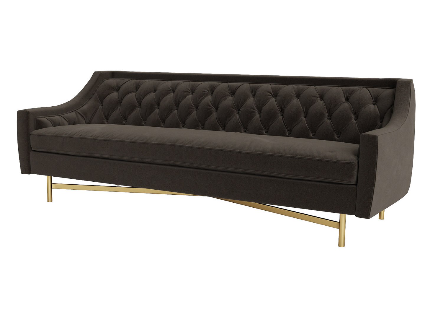 Coco Tufted Sofa Model - TurboSquid 1162195
