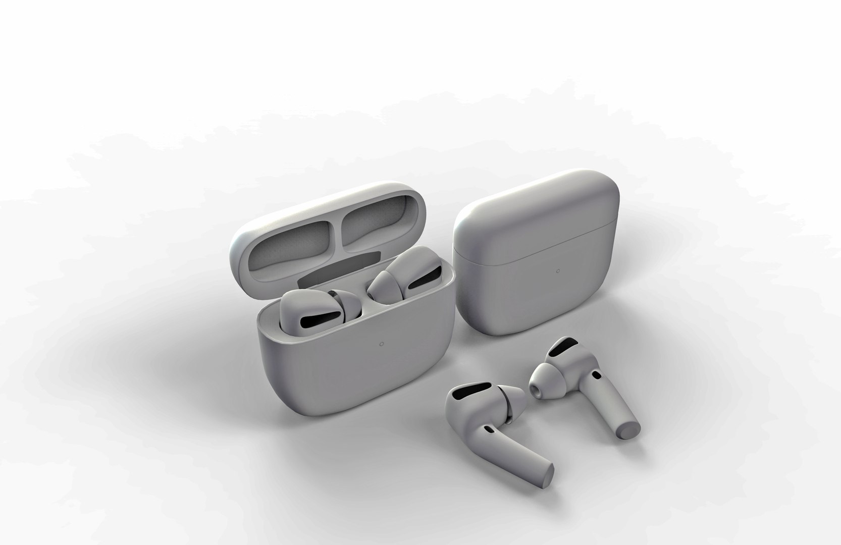 Headphones tws 3D model - TurboSquid 1490297