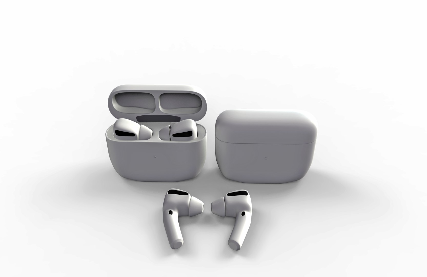 Headphones tws 3D model - TurboSquid 1490297