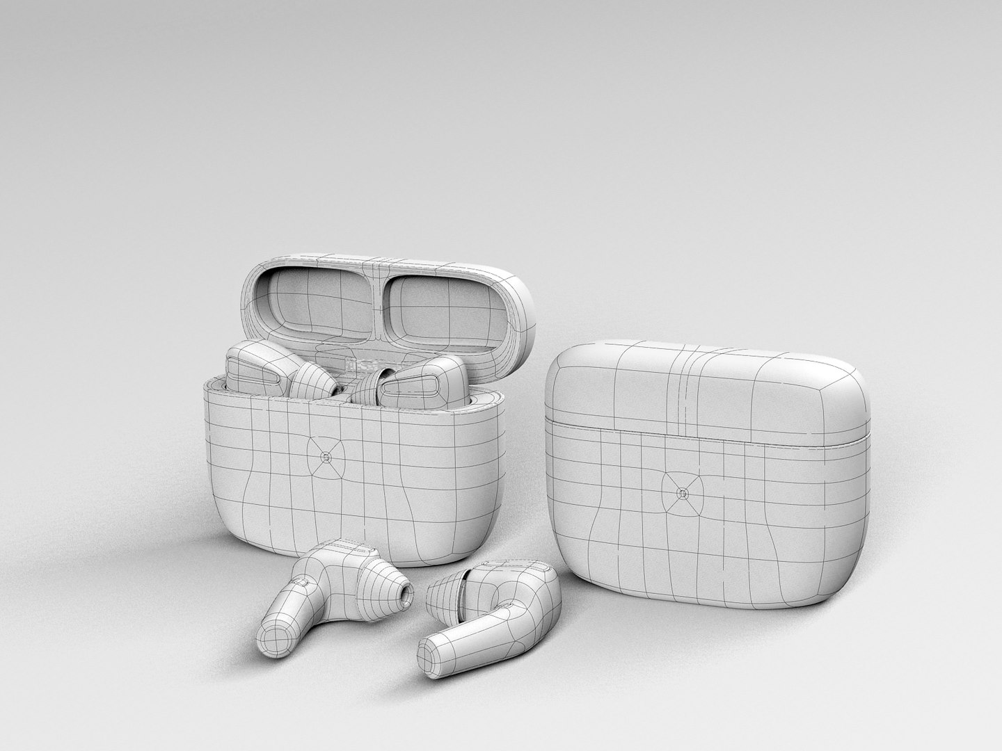 Headphones tws 3D model - TurboSquid 1490297