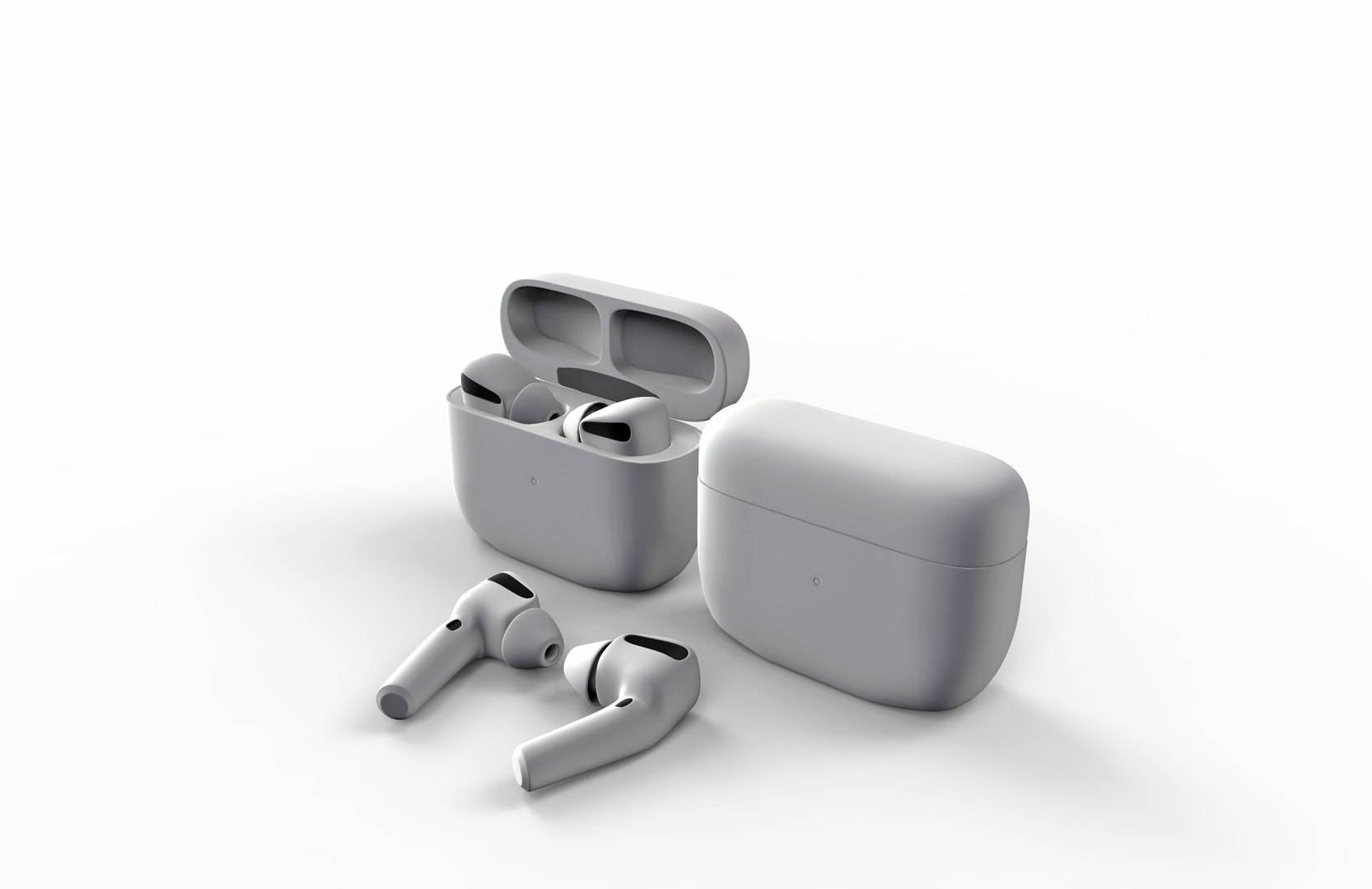 Headphones tws 3D model - TurboSquid 1490297