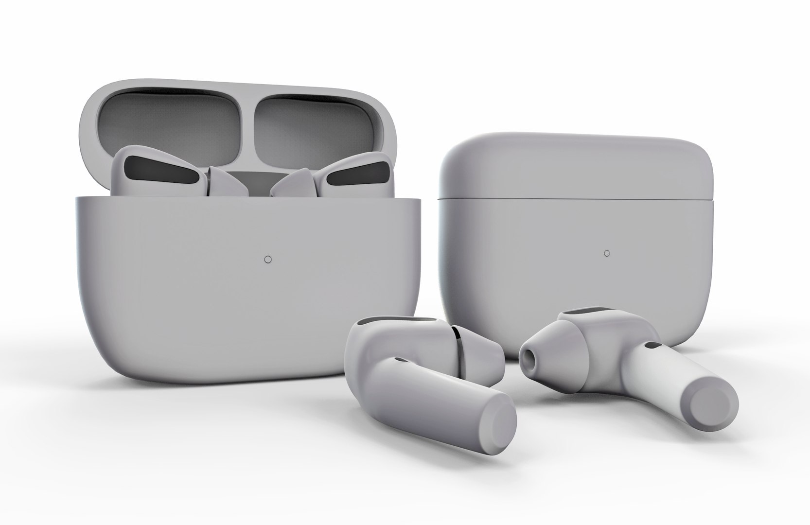 Headphones tws 3D model - TurboSquid 1490297