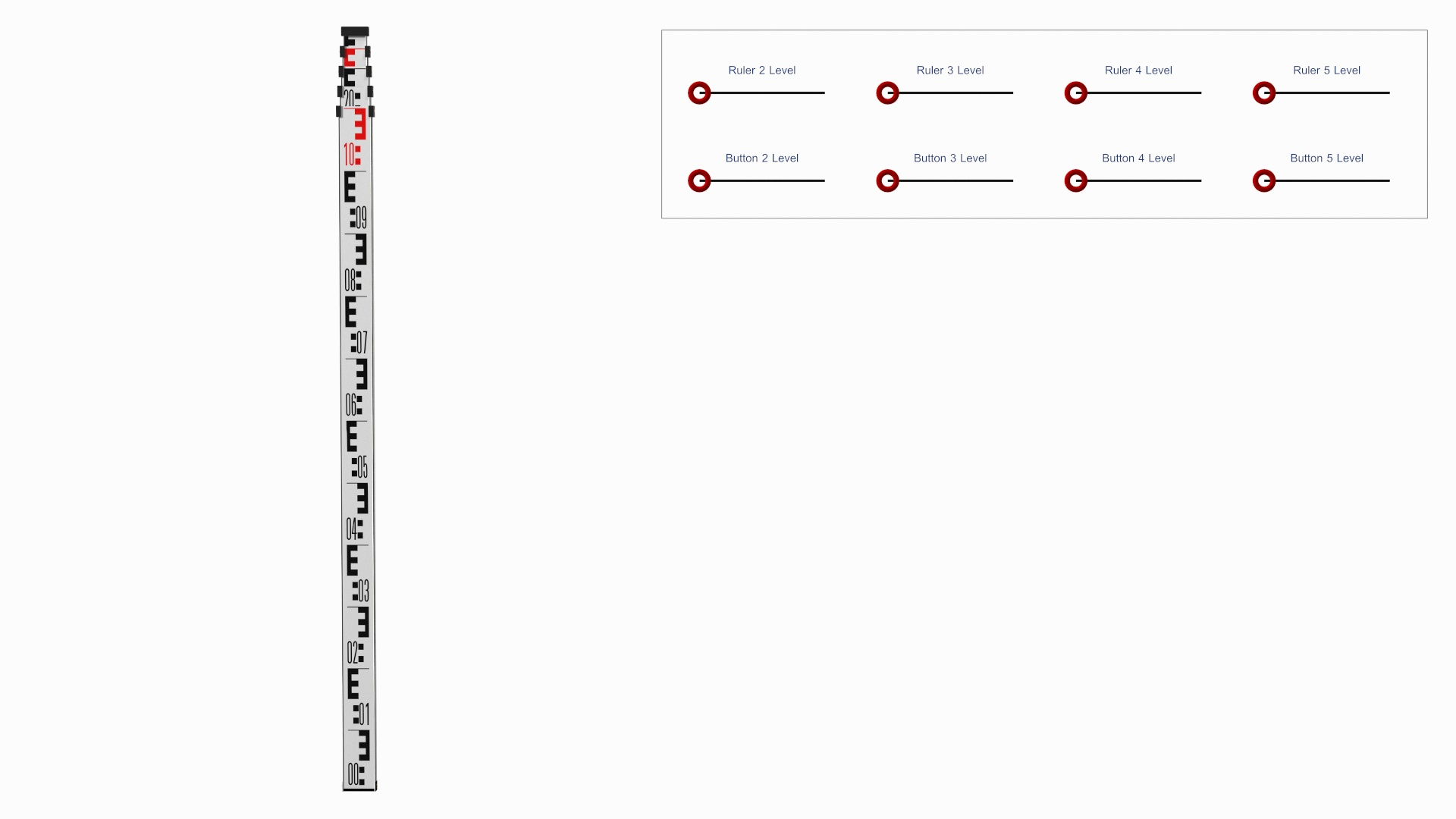 3D Surveyors Rod Rigged - TurboSquid 2117814