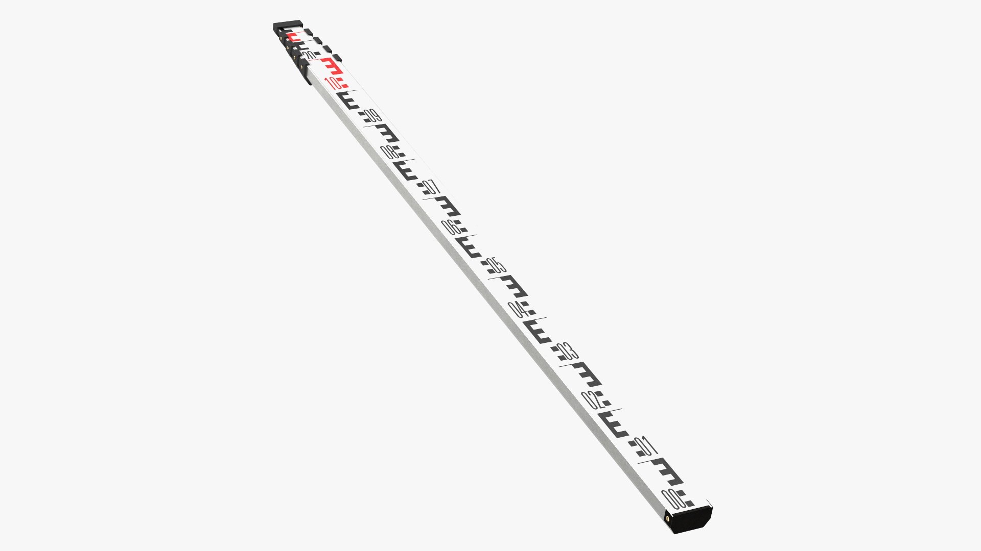 3D Surveyors Rod Rigged - TurboSquid 2117814