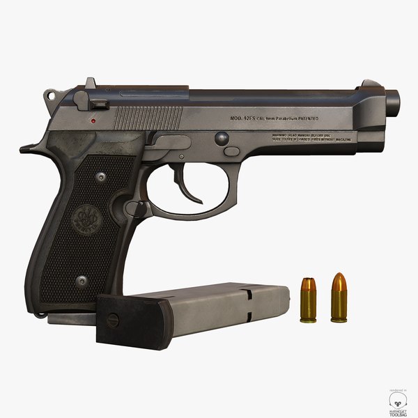 Réplica Beretta 92FS Modelo 3D - TurboSquid 757625