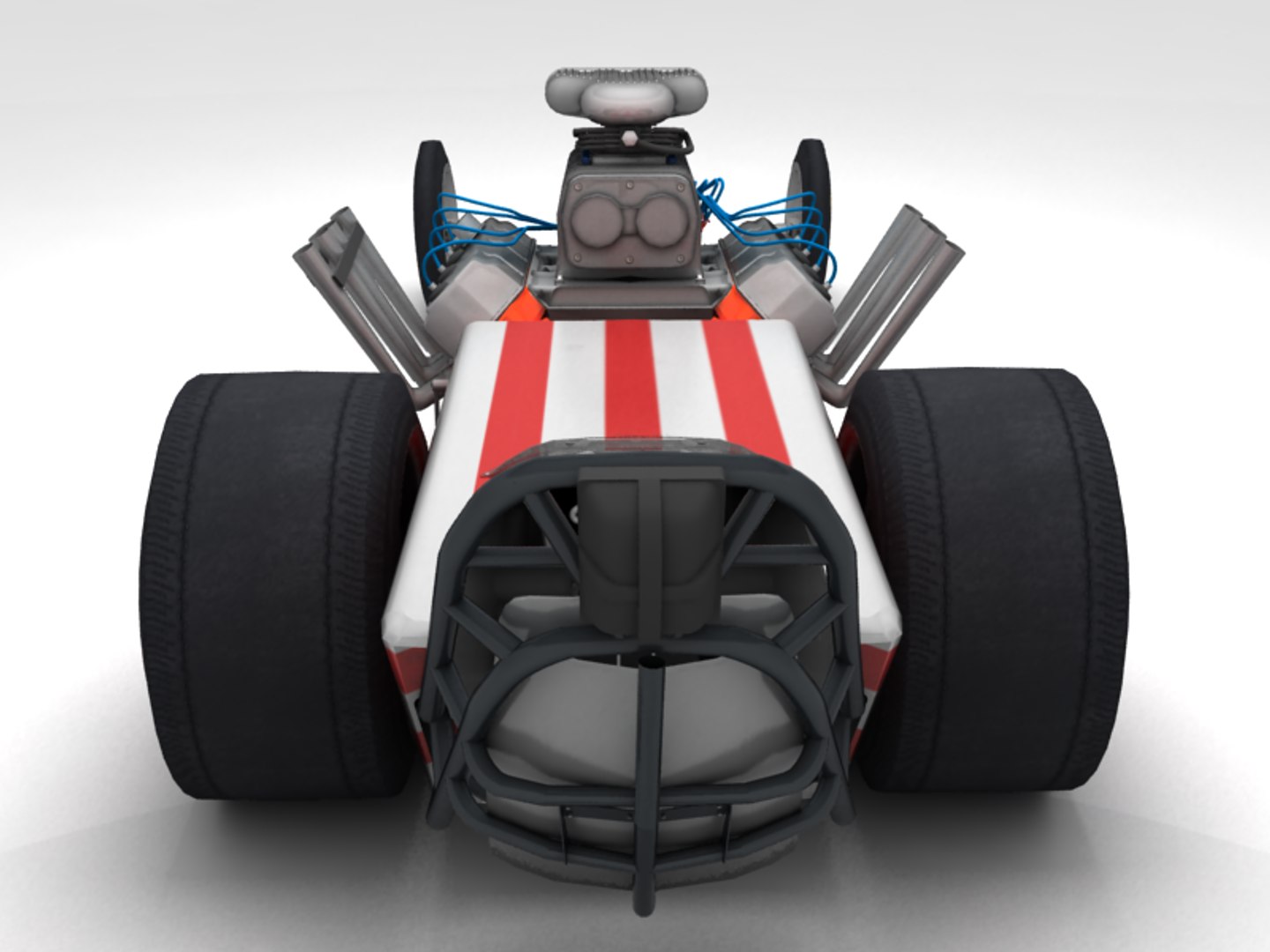 Slingshot Dragster Hemi Drag 3d Max