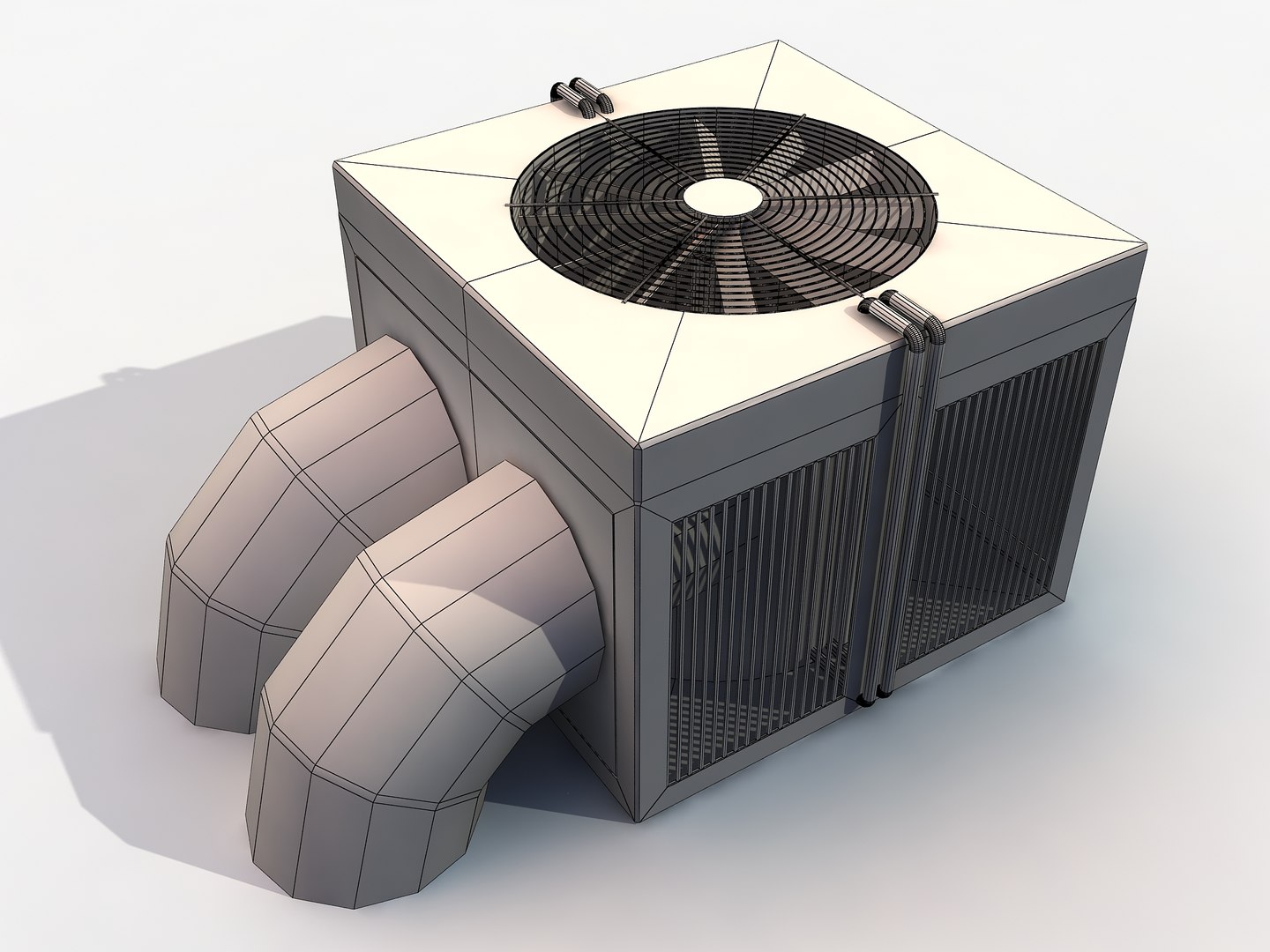 Cooler Ac Hvac 3d Model