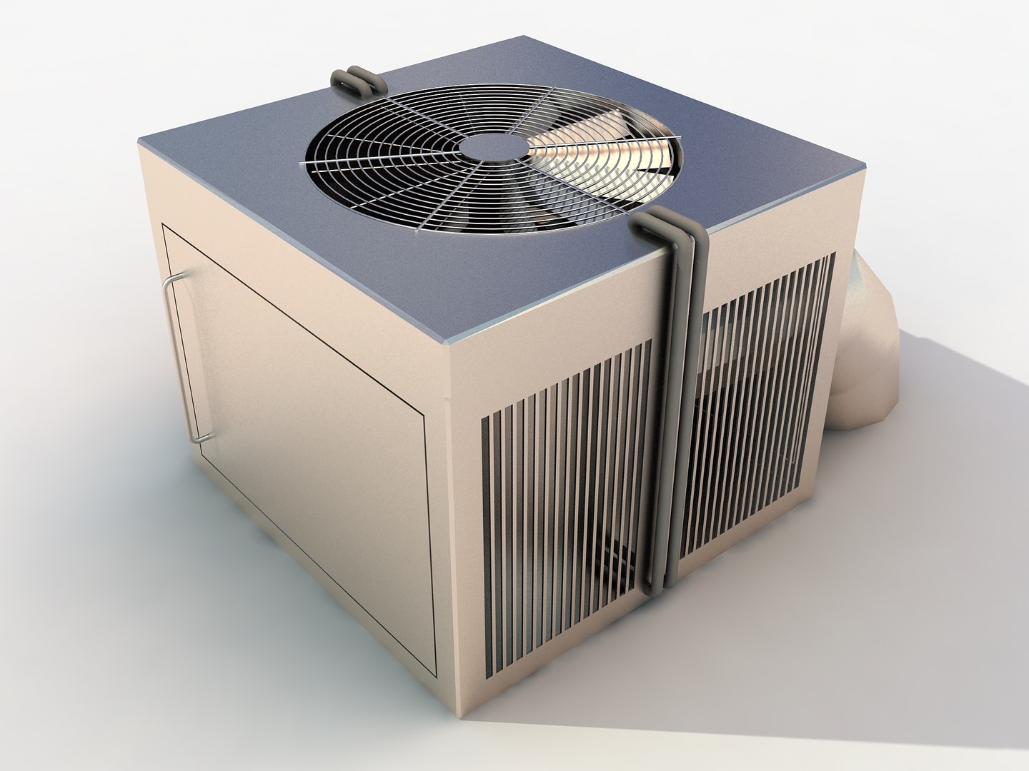 Cooler Ac Hvac 3d Model