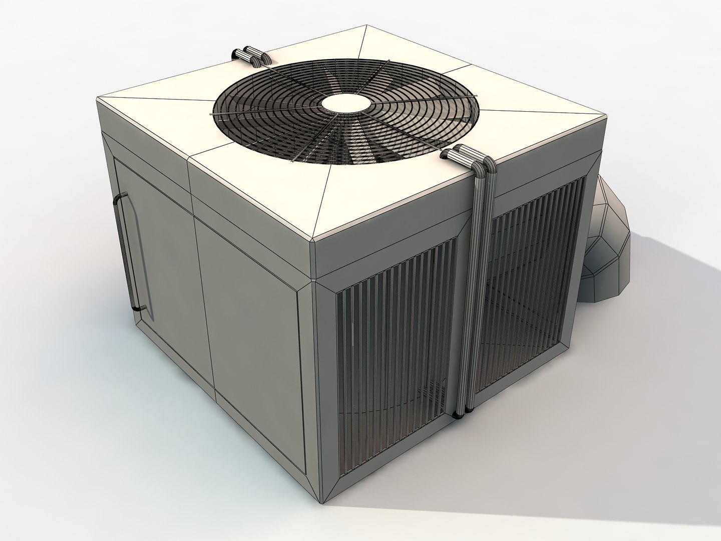 Cooler Ac Hvac 3d Model