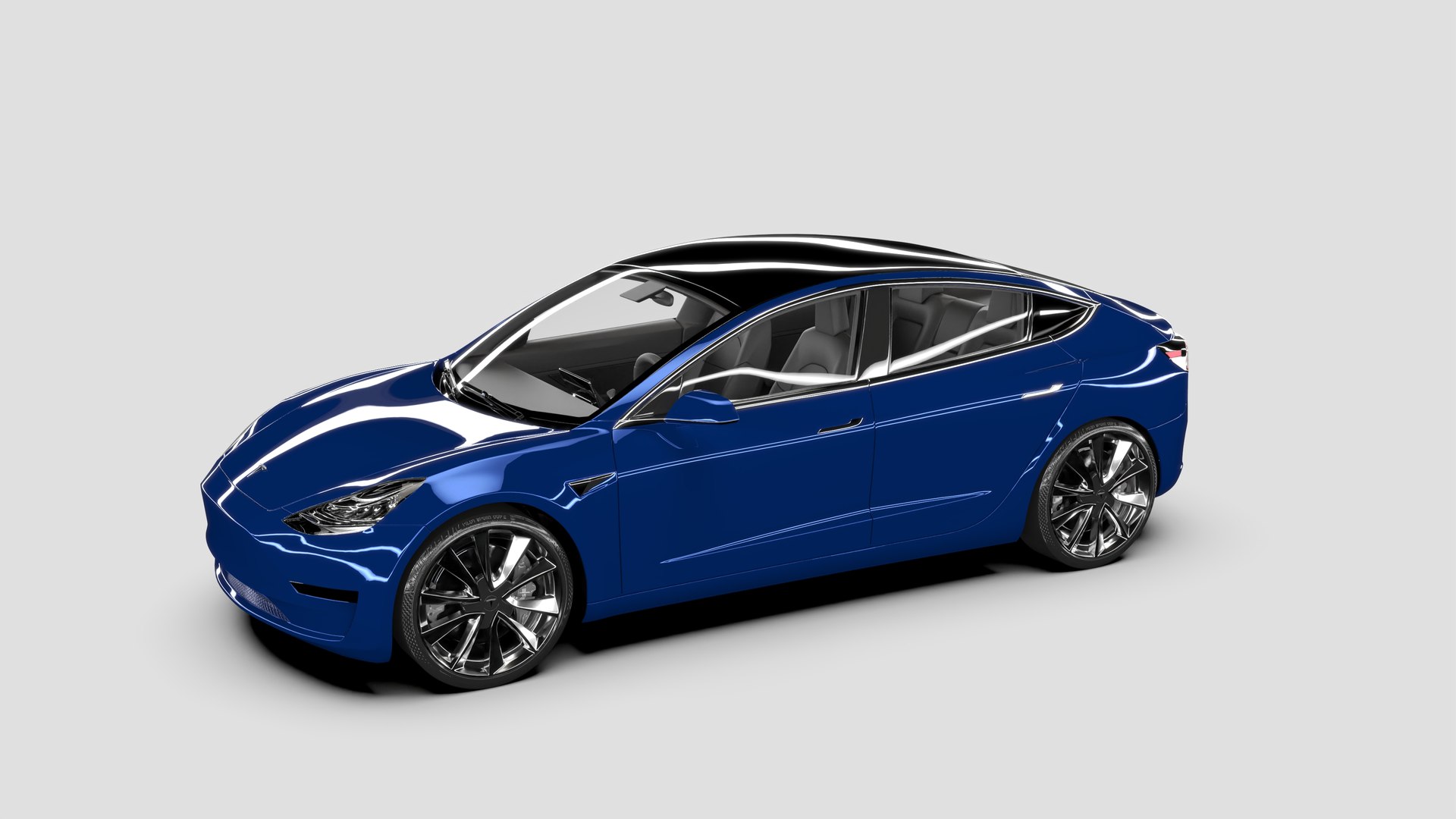 Tesla Model 3 3D Model - TurboSquid 2057090