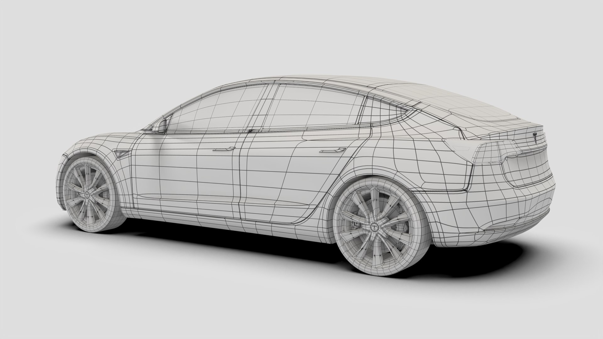 Tesla Model 3 3D Model - TurboSquid 2057090