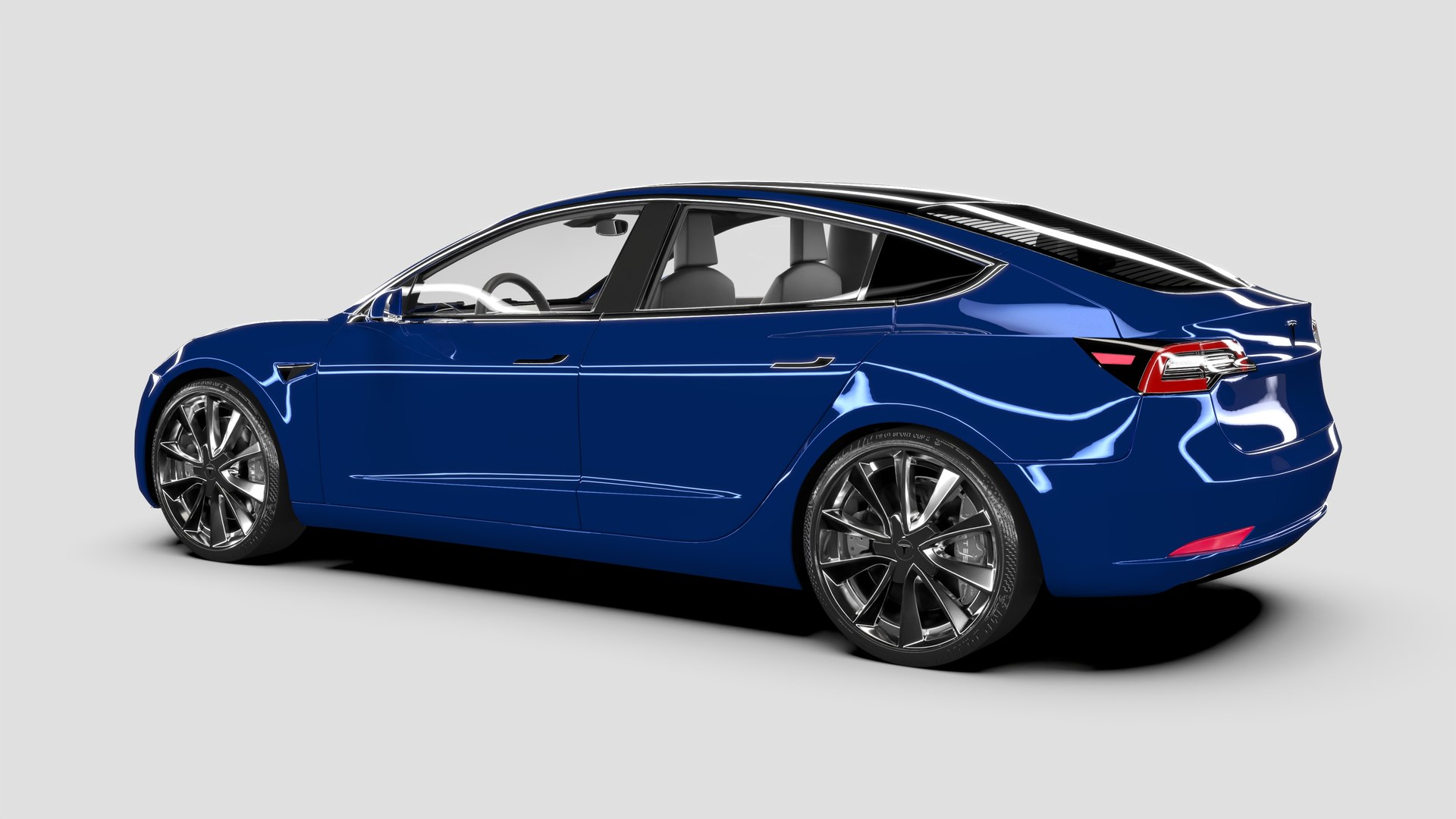Tesla Model 3 3D Model - TurboSquid 2057090