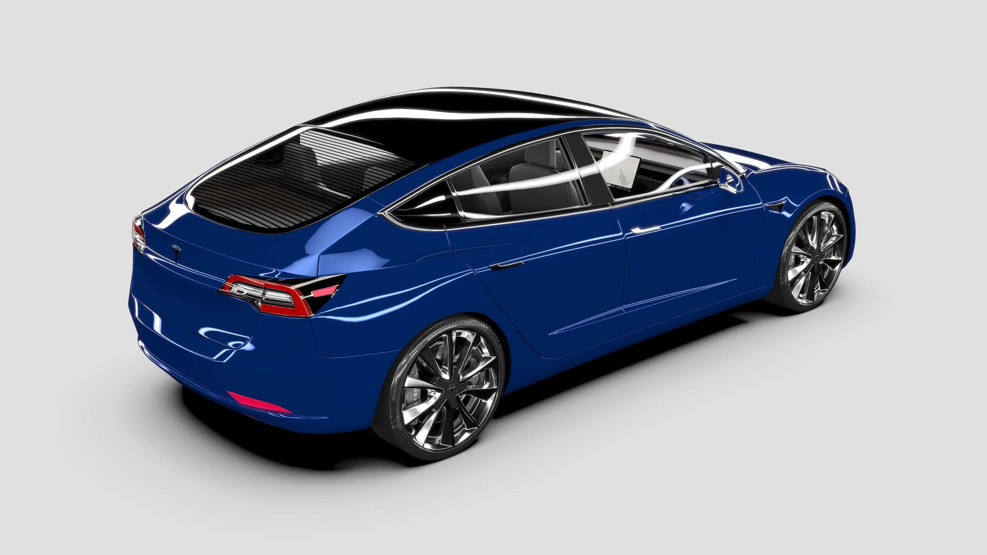 Tesla Model 3 3D Model - TurboSquid 2057090