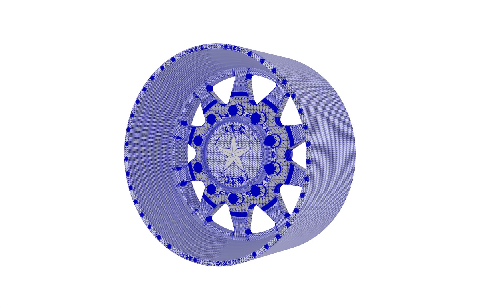 AMERICAN FORCE 611 INDEPENDENCE SD WHEEL 3D model - TurboSquid 2146405