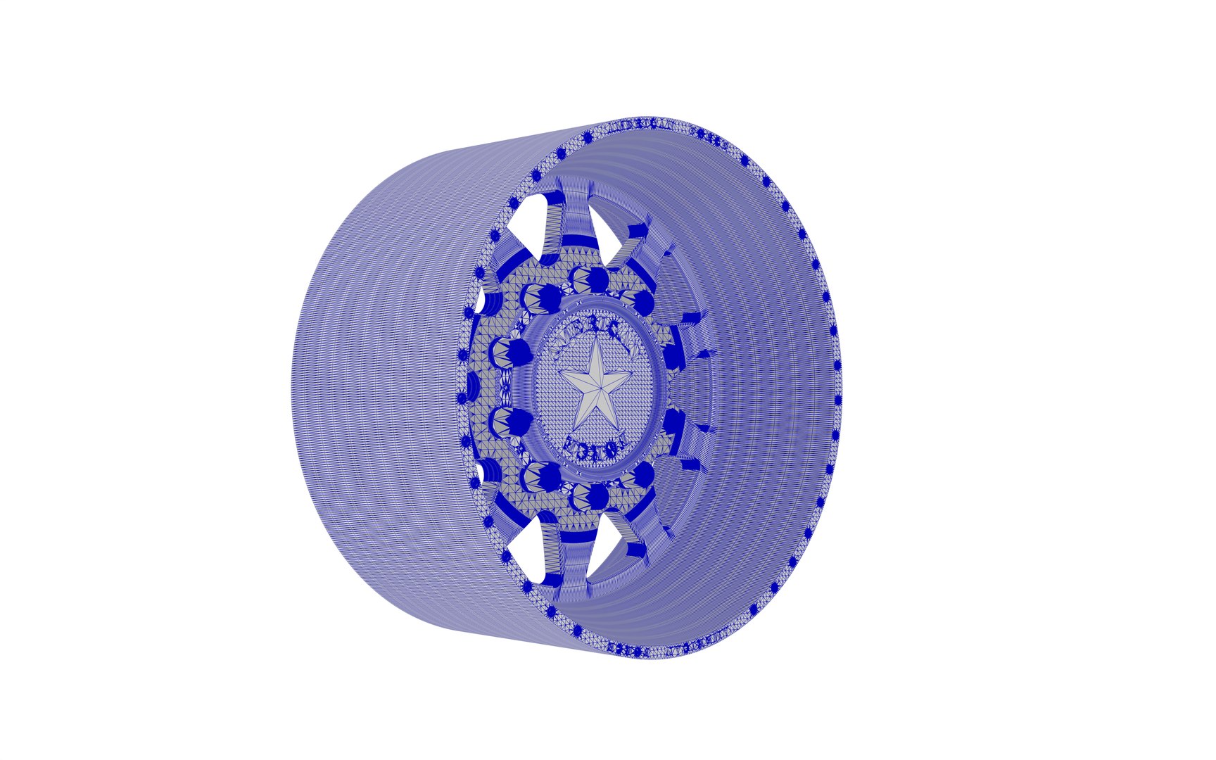 AMERICAN FORCE 611 INDEPENDENCE SD WHEEL 3D model - TurboSquid 2146405