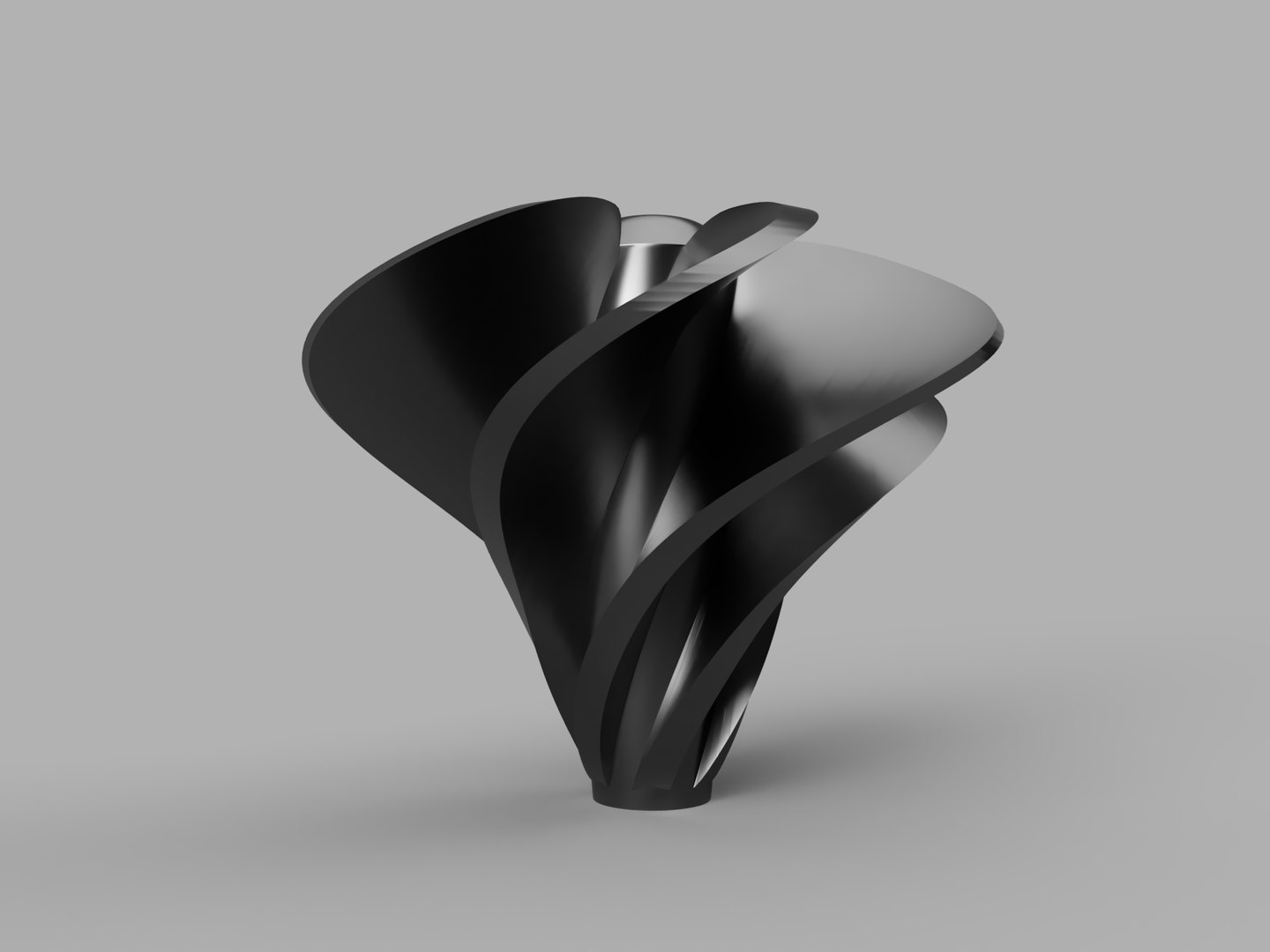 3D 8 Inch Micro Hydro Turbine Impeller 5 8ths Shaft Dia 2 2 ...