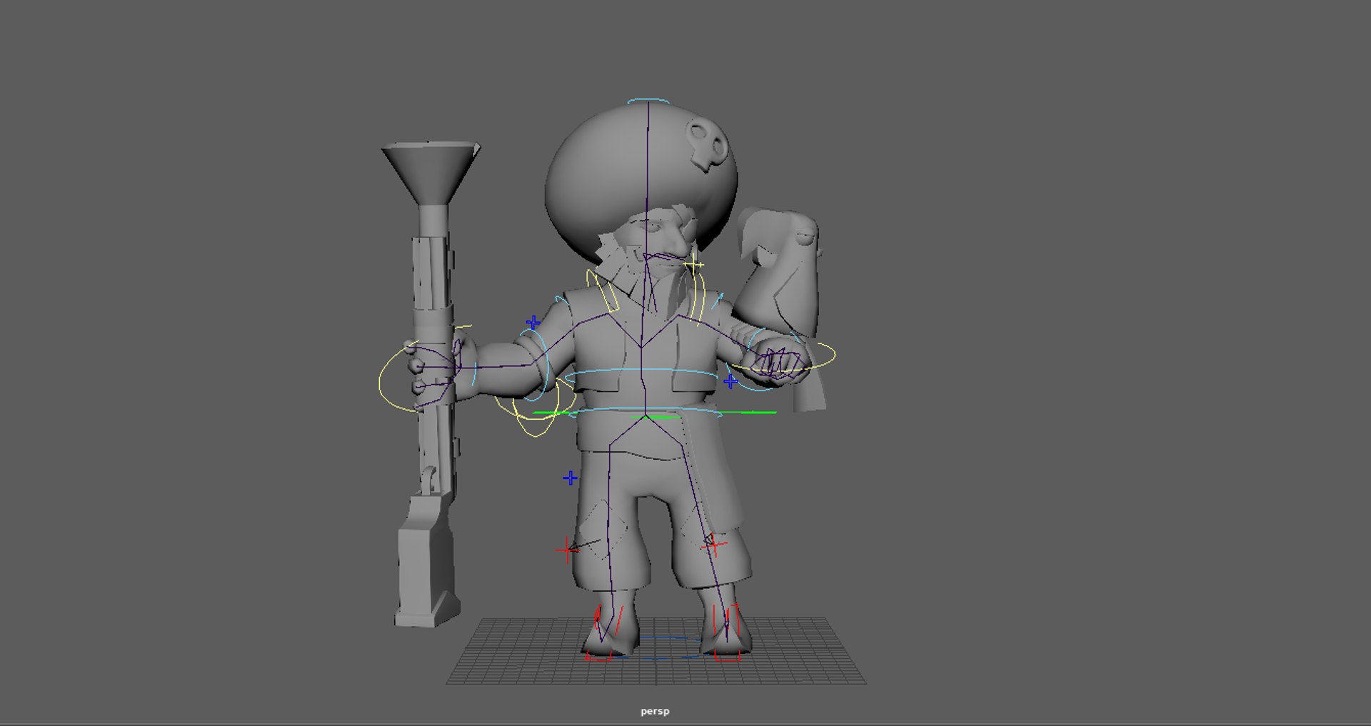 Stylized Pirate Warden Low-poly 3D Model 3D Model - TurboSquid 2313043