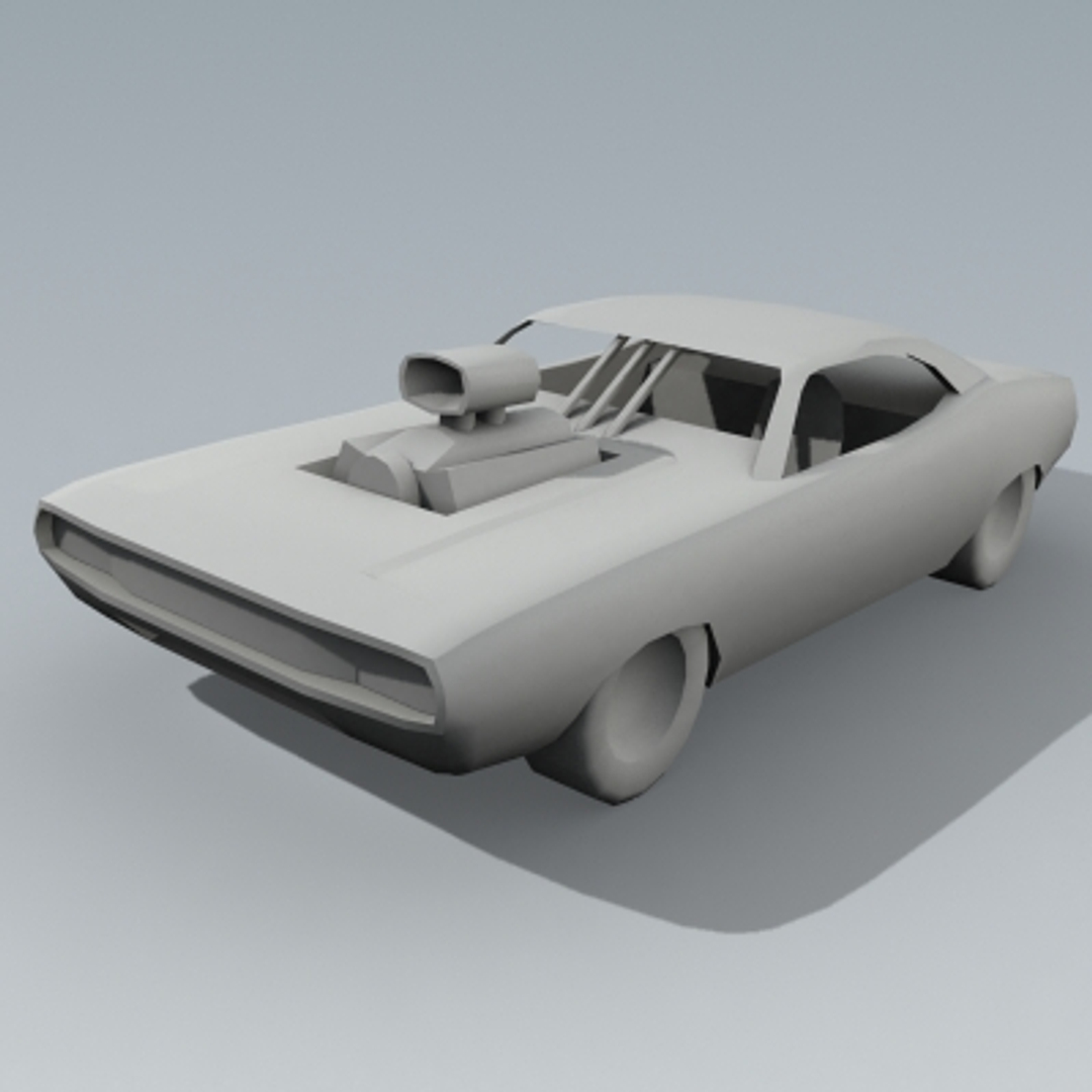 3d car police