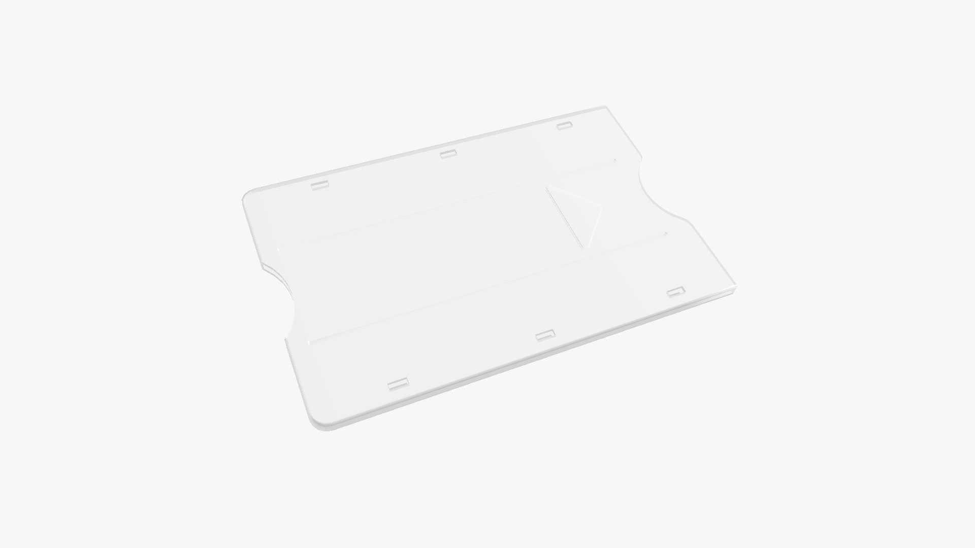 Credit Card Plastic Cover Model - TurboSquid 1864452