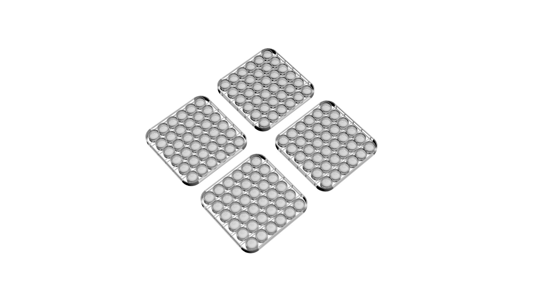 3D model Corel Wingdings Pop It Fidget Toys Set - TurboSquid 1798005