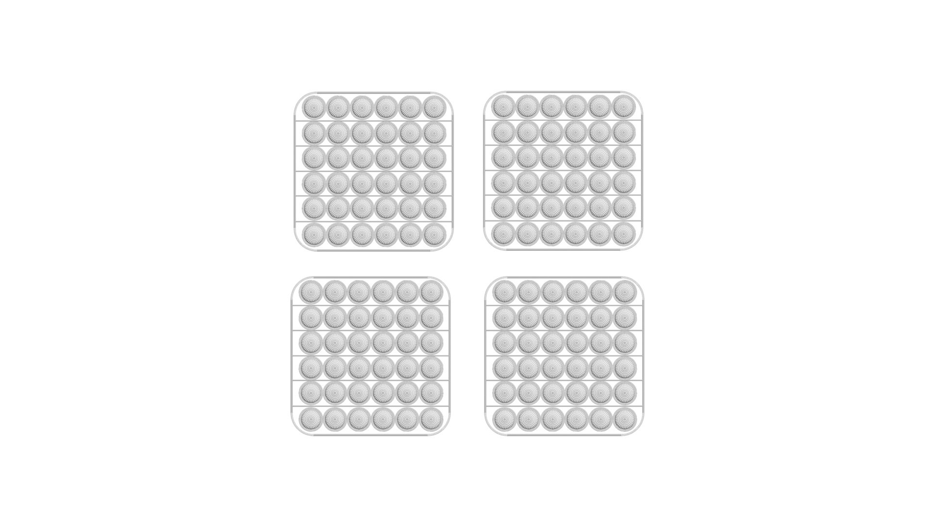 3D model Corel Wingdings Pop It Fidget Toys Set - TurboSquid 1798005