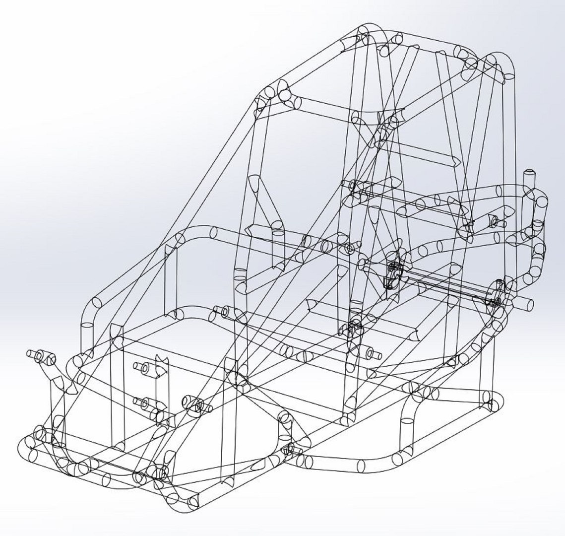 Diecast Frame Of Midget Car Scale 1 To 25 3D Model - TurboSquid 2289150