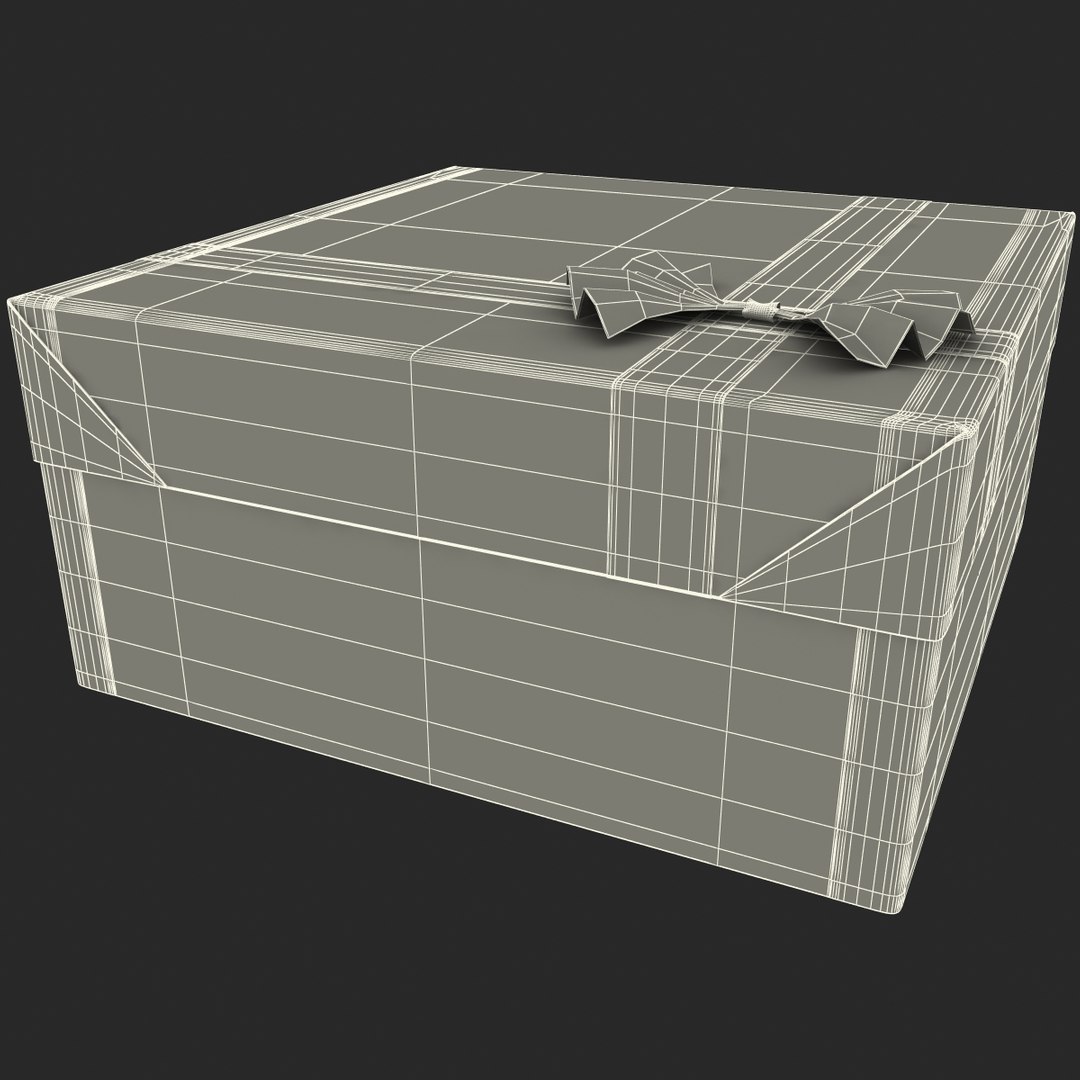 Gift Box 3d C4d
