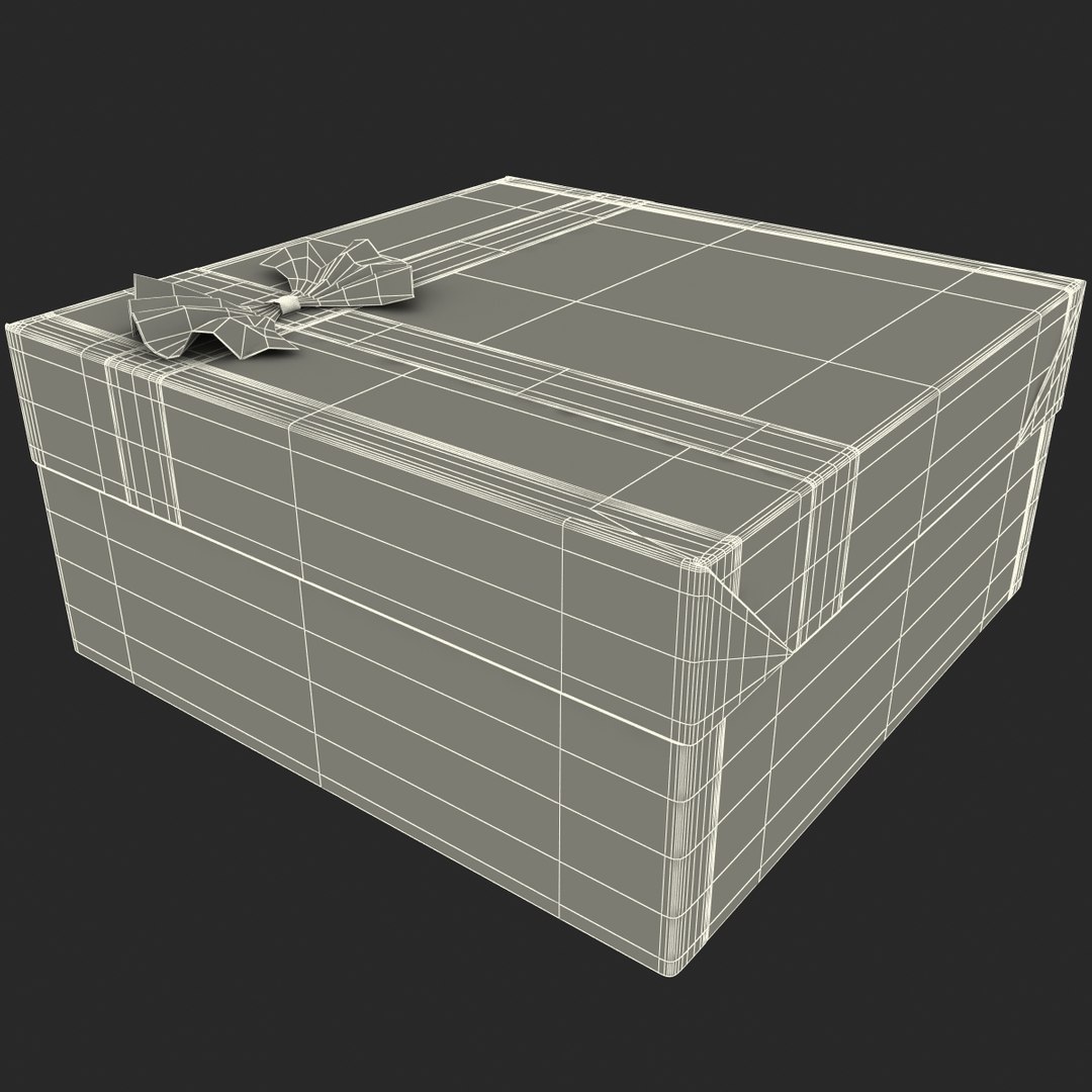 Gift Box 3d C4d