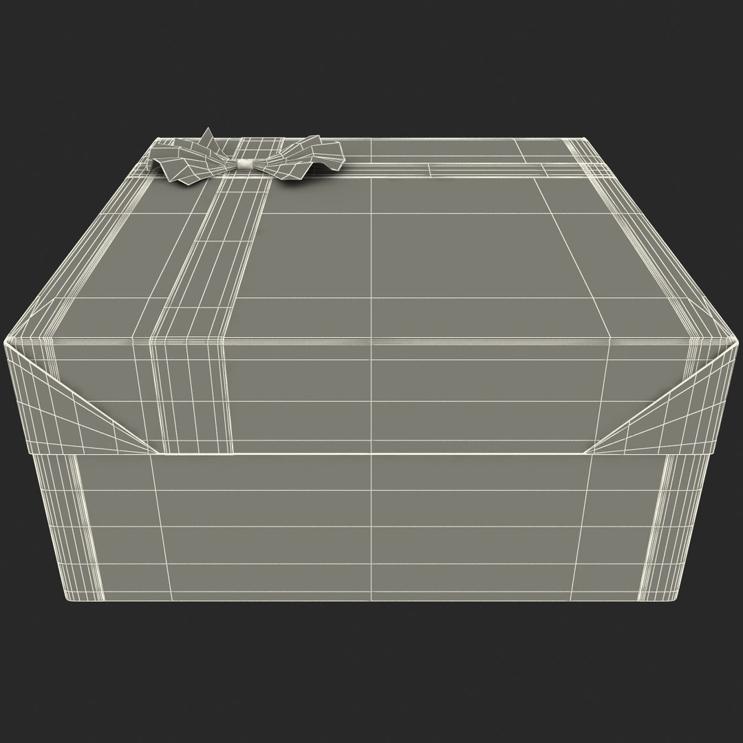 Gift Box 3d C4d