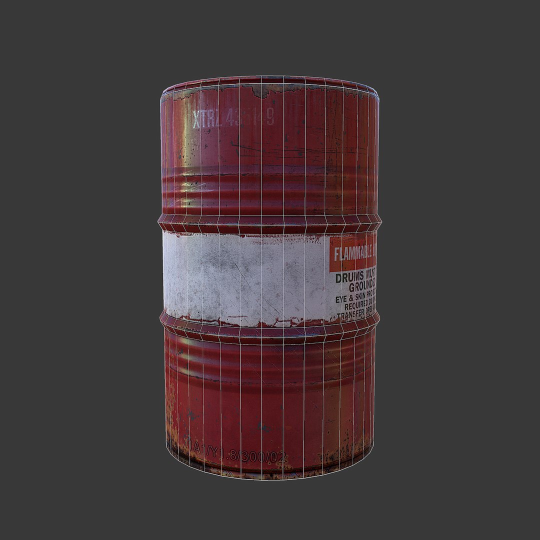 Flammable Barrel Lwo