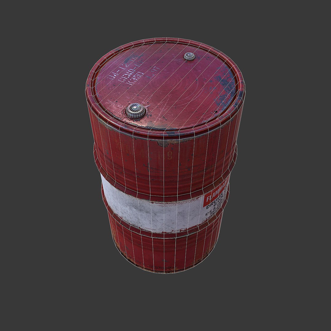 Flammable Barrel Lwo
